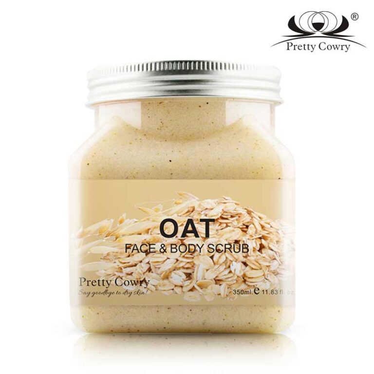 Original Pretty Cowry Facial Scrub Body Scrub Natural Extract Oats ...