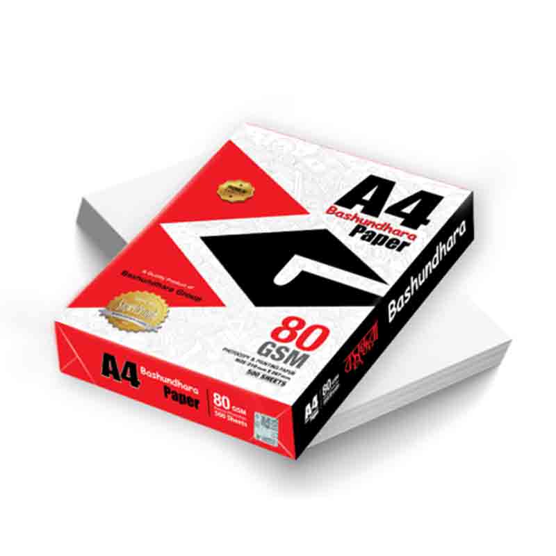 Bashundhara A4 Paper 80 GSM Bashundhara A4 Paper 80 GSM