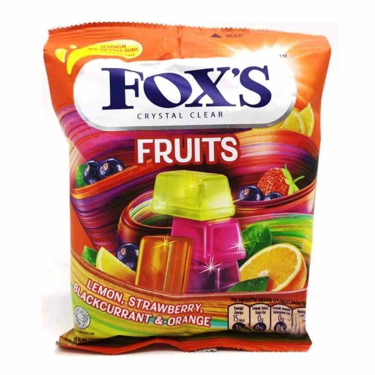 Fox’s Crystal Clear Fruits Candy – 190gm | Ruperhat.com