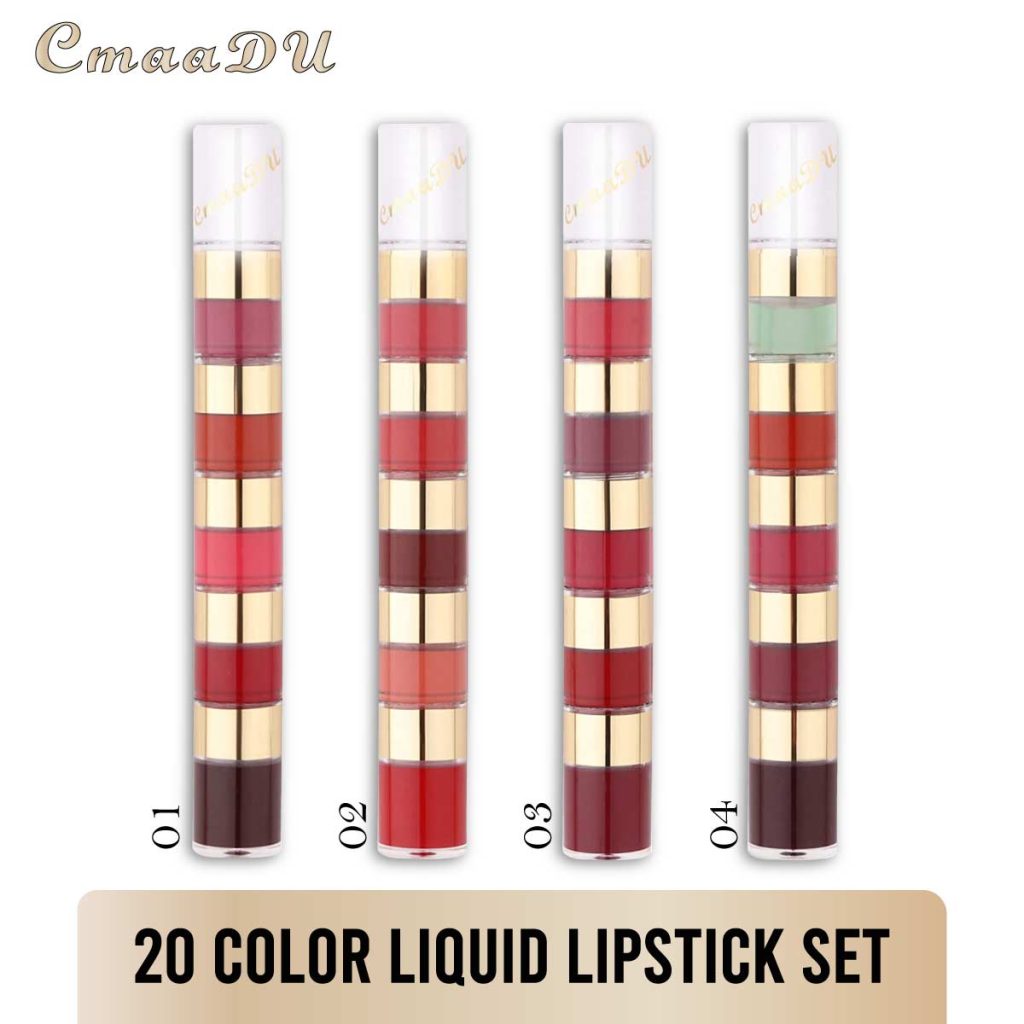 CmaaDU Five Colours Liquid Lipstick | Ruperhat.com