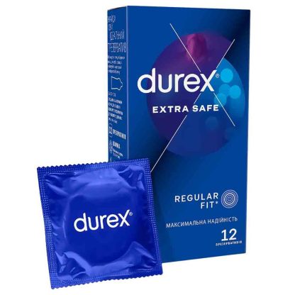 Durex Originals Extra Safe Regular Fit Condom - 12pcs | Ruperhat.com