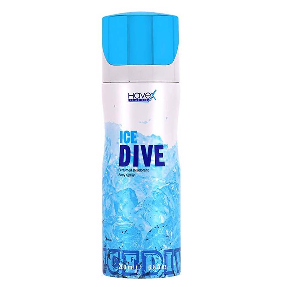 Havex ICE DIVE Party Scent Body Spray- 200 ml | Ruperhat.com