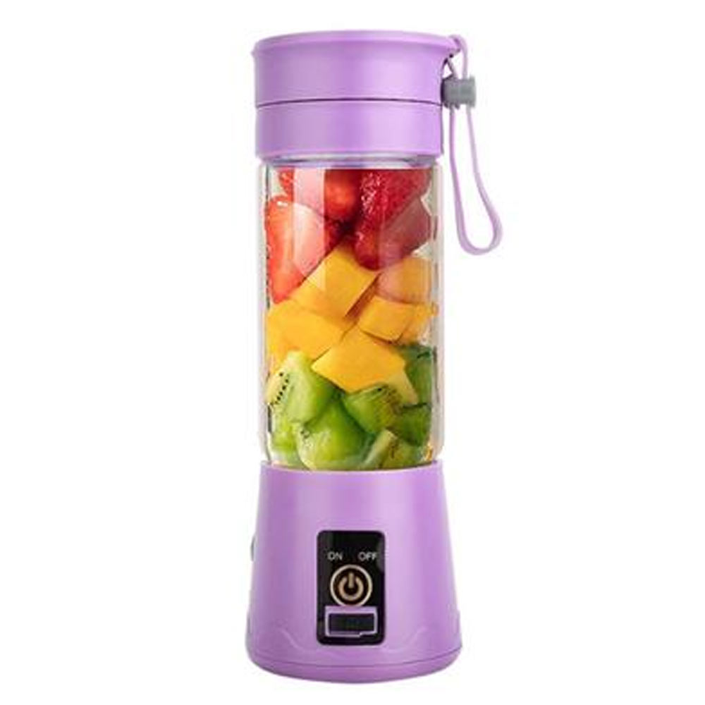 Mini USB Rechargeable Portable Electric Fruit Juicer - Smoothie Maker ...