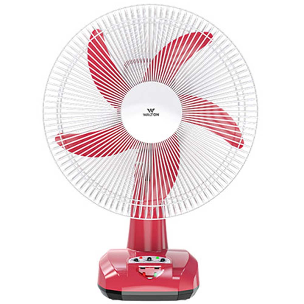 Walton Rechargeable Table Fan 14" WRTF14B | Ruperhat.com