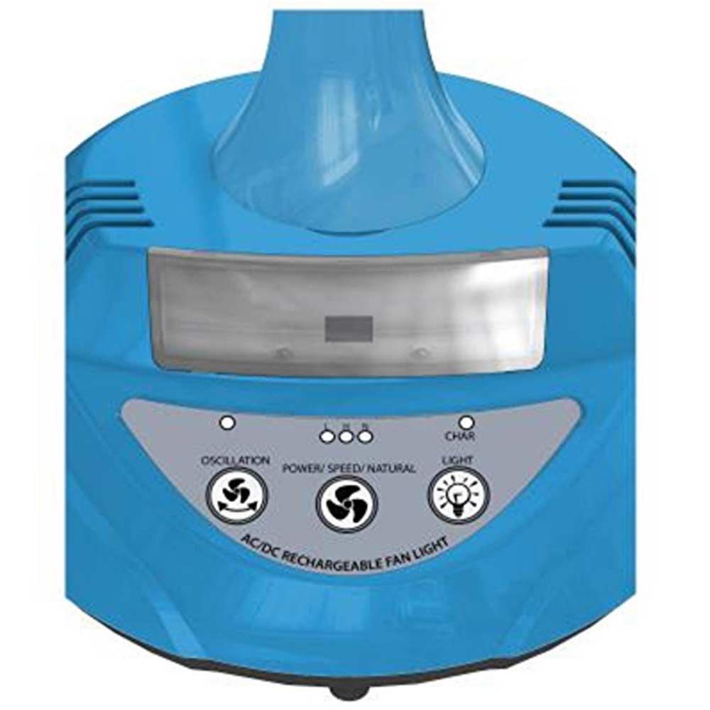 Walton Rechargeable Table Fan 17" W17OA-AS | Ruperhat.com