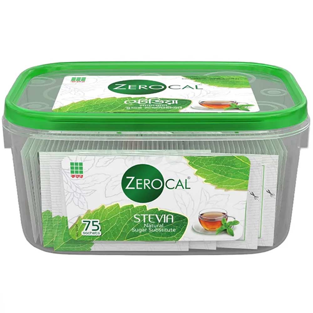 Zerocal Stevia Sachet – 75 Sachets | Ruperhat.com